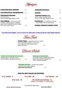 The Silver Fox Steakhouse – SERVING CERTIFIED ANGUS BEEF