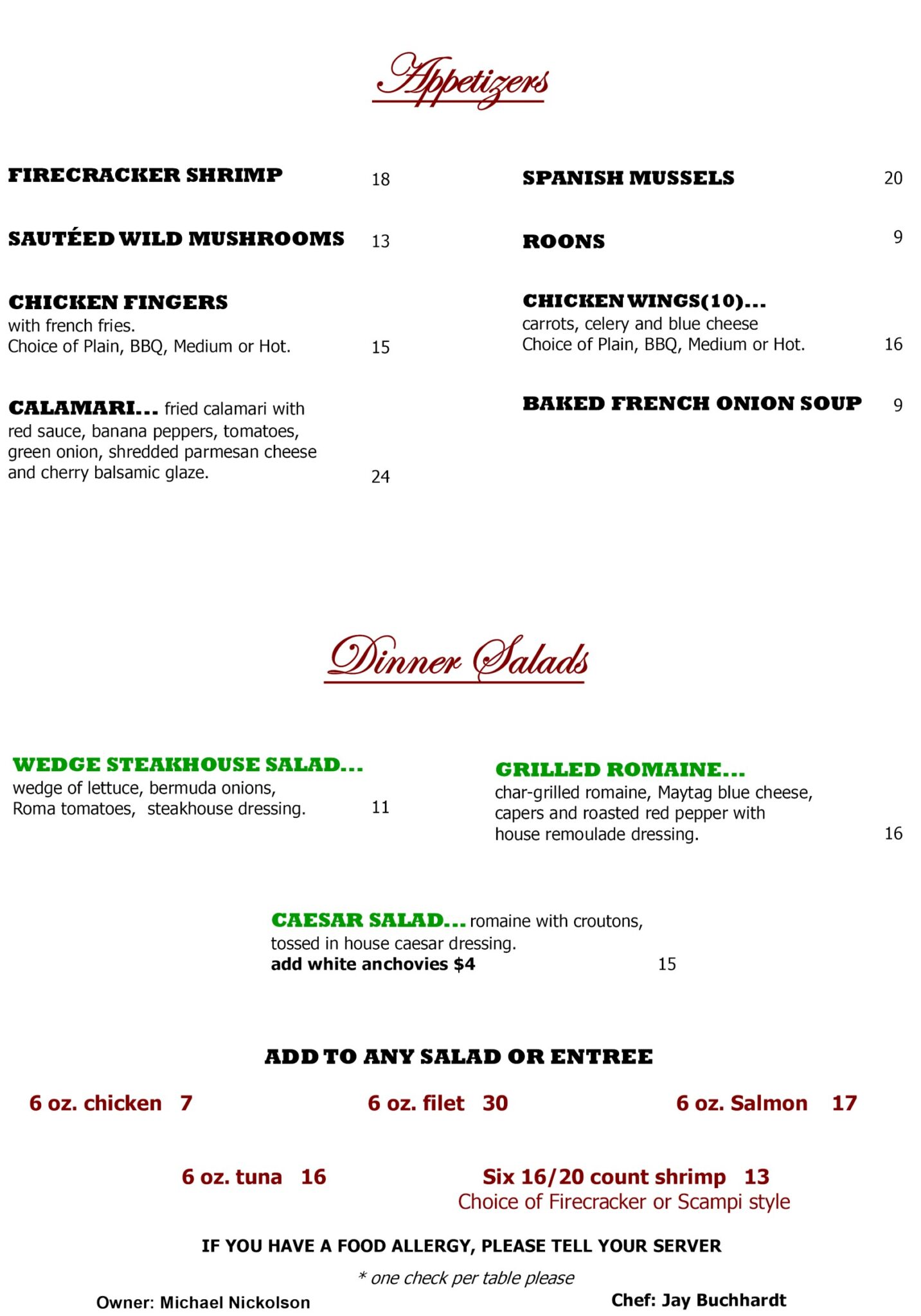 Home - The Silver Fox Steakhouse